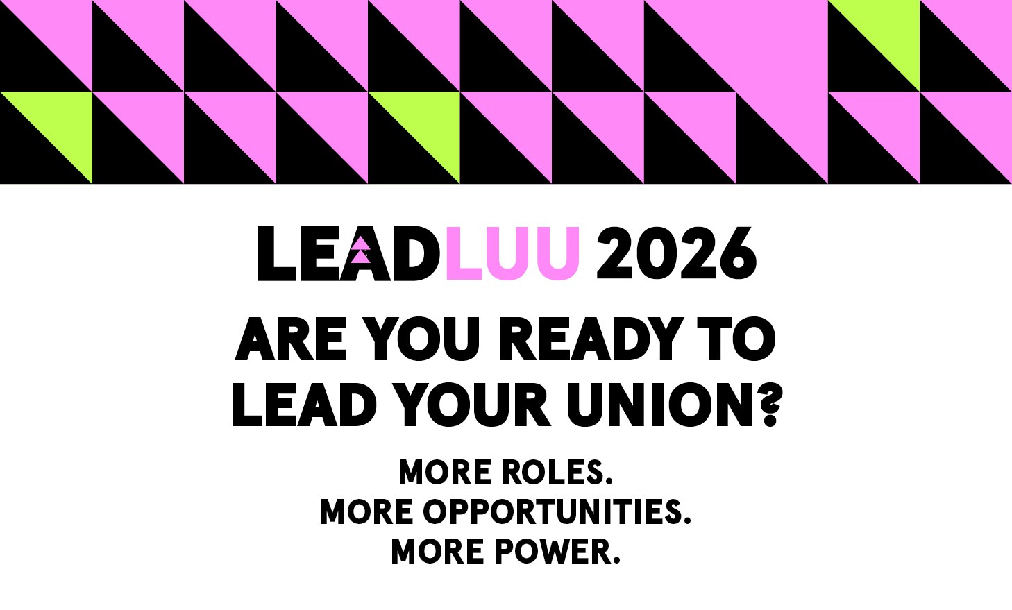 LeadLUU 2026 - Leeds University Union